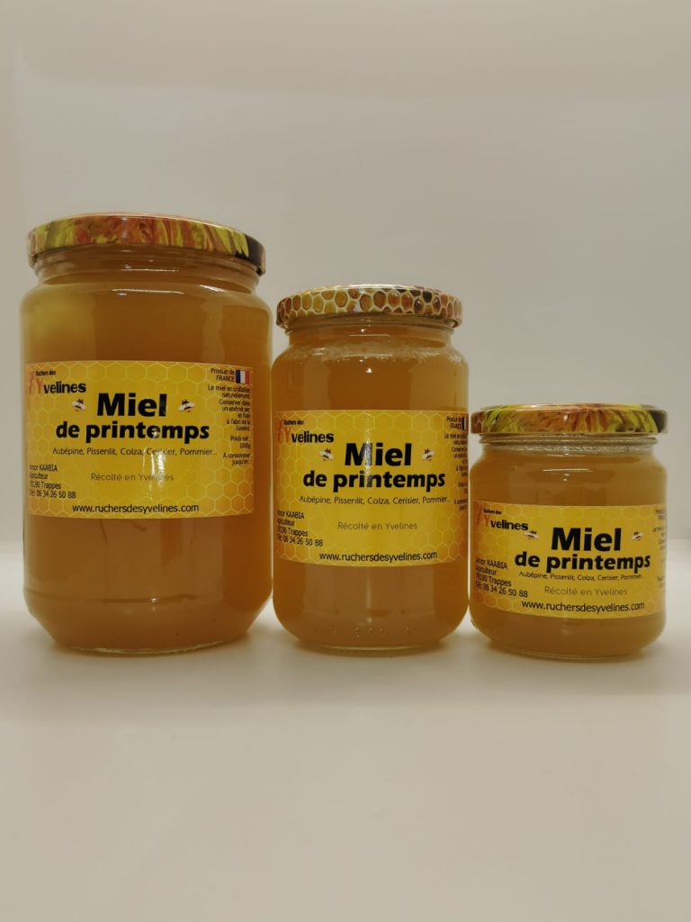 Miel de fleurs de Printemps - ruchersdesyvelines